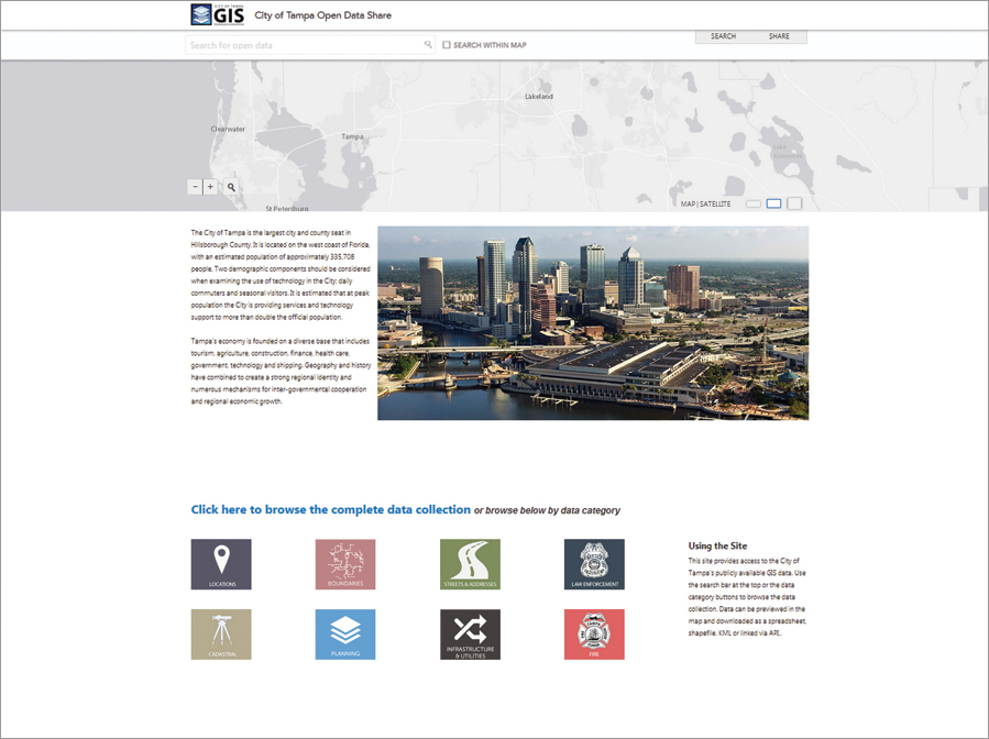 ArcGIS Open Data Sites ArcGIS Open Data Sites