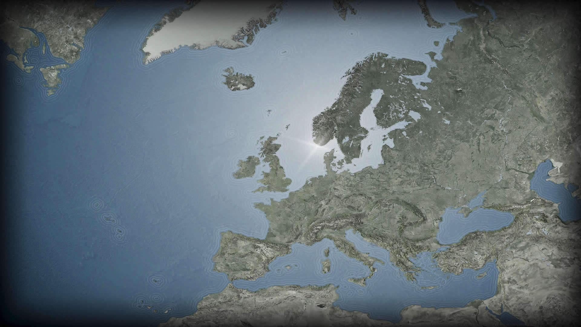 Sun Glint Radial Hack