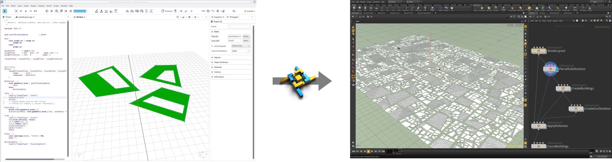 Palladio: an open-source CityEngine plugin for Houdini Palladio: an open-source CityEngine plugin for Houdini