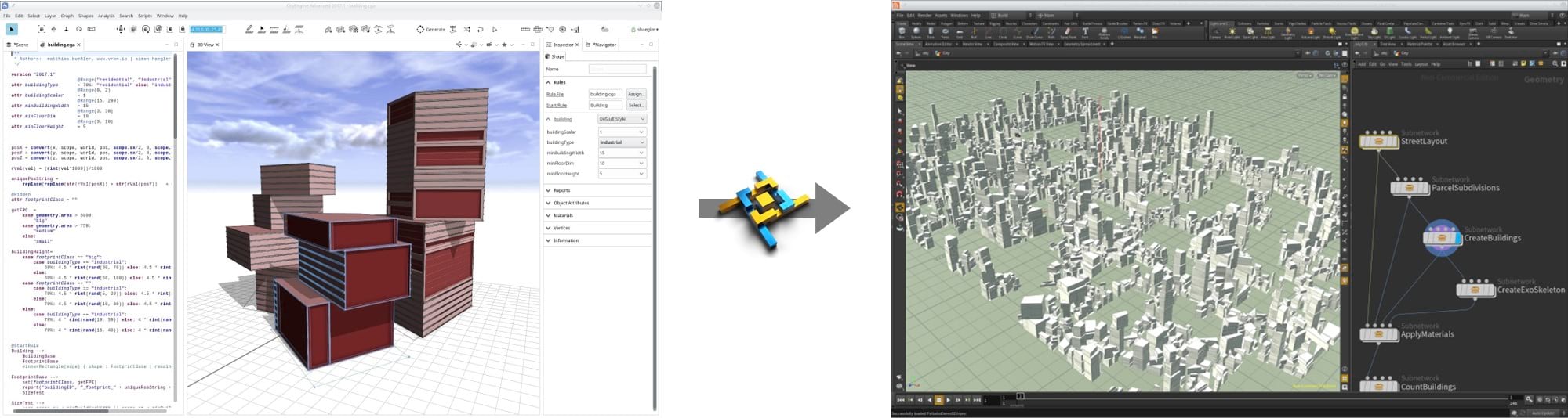 Palladio: an open-source CityEngine plugin for Houdini Palladio: an open-source CityEngine plugin for Houdini