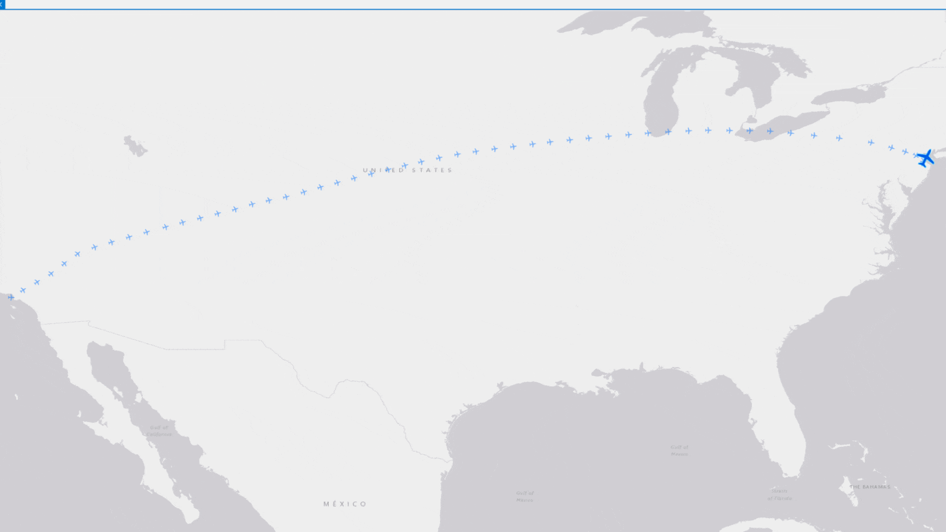 Play back flight data using time slider and query layer in ArcGIS Pro