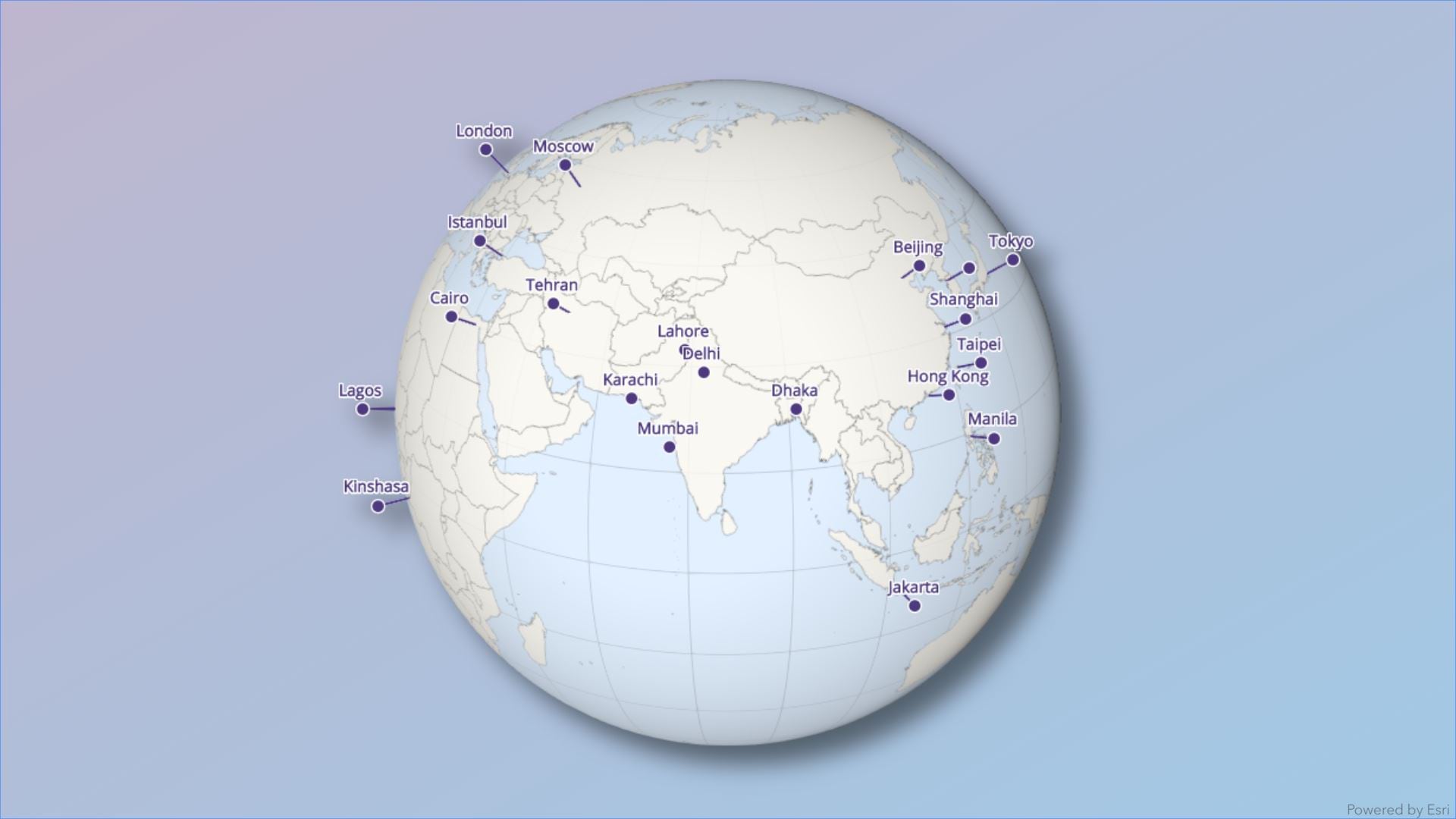 Get creative with globe visualizations