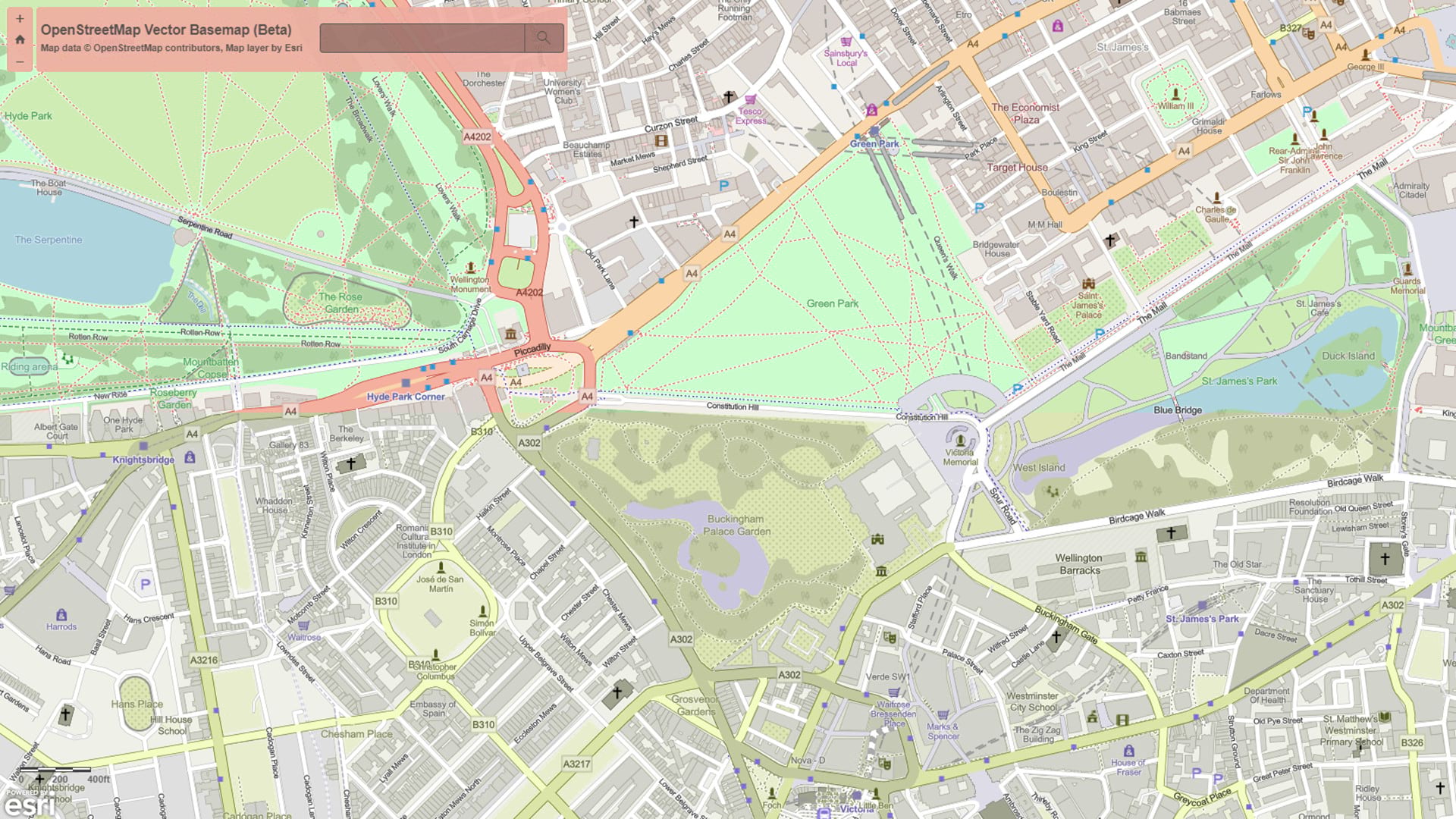 New OpenStreetMap Vector Basemap Available