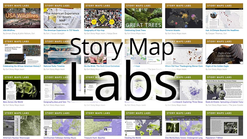 Story Maps Labs: Our Ongoing Experiment