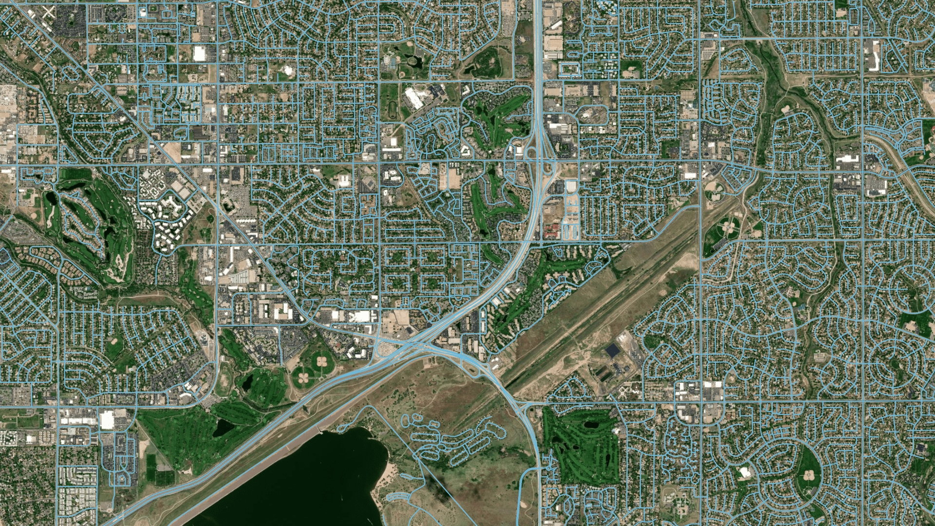 Create a local government network dataset
