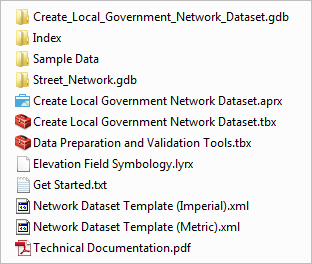 Create a Local Government Network Dataset