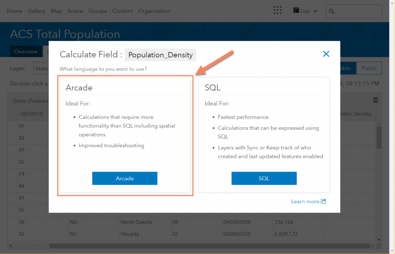 Create Custom Field Calculations Using Arcade Expressions Create Custom Field Calculations Using Arcade Expressions