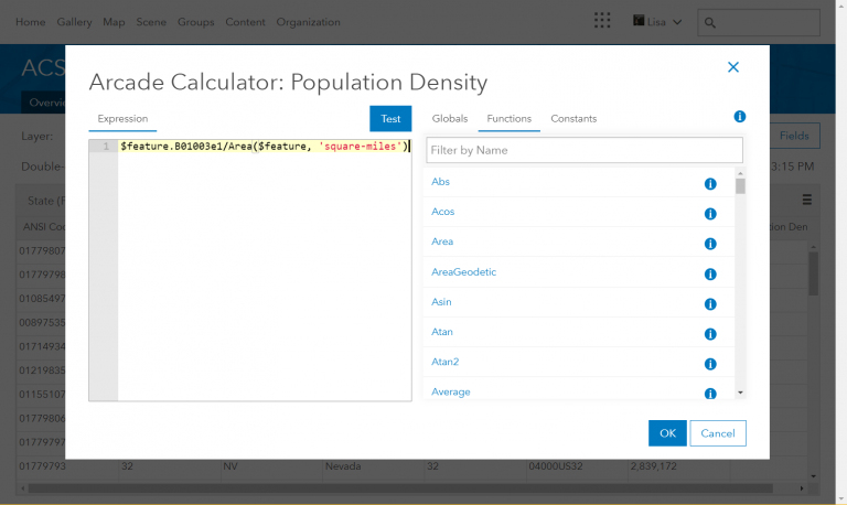 Create Custom Field Calculations Using Arcade Expressions Create Custom Field Calculations Using Arcade Expressions