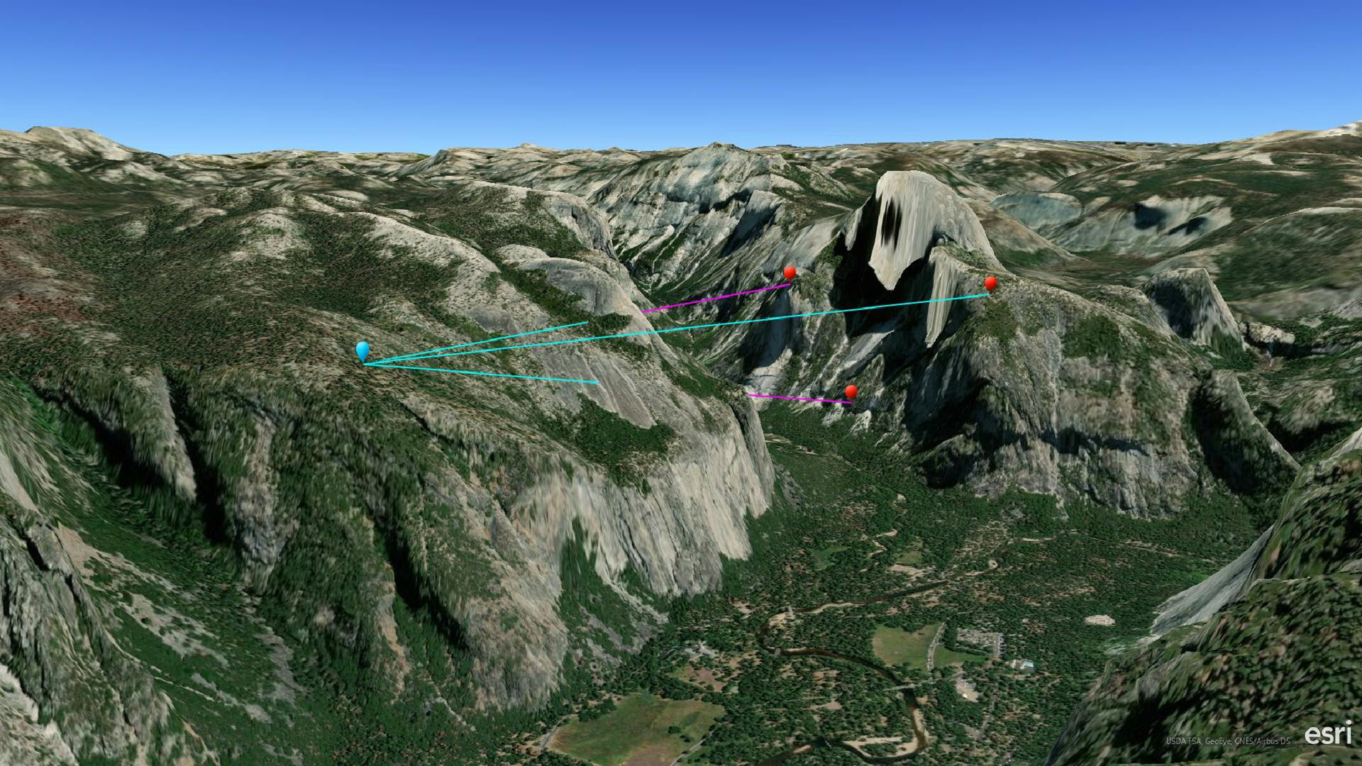 ArcGIS Earth facilitates exploration, planning, and analysis in 3D