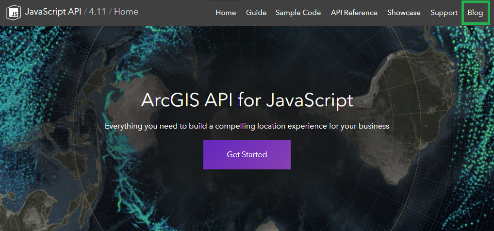 A Better Experience with the new ArcGIS API for JavaScript Website A Better Experience with the new ArcGIS API for JavaScript Website