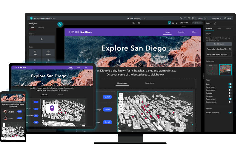 ArcGIS Experience Builder Beta Is Available Now ArcGIS Experience Builder Beta Is Available Now