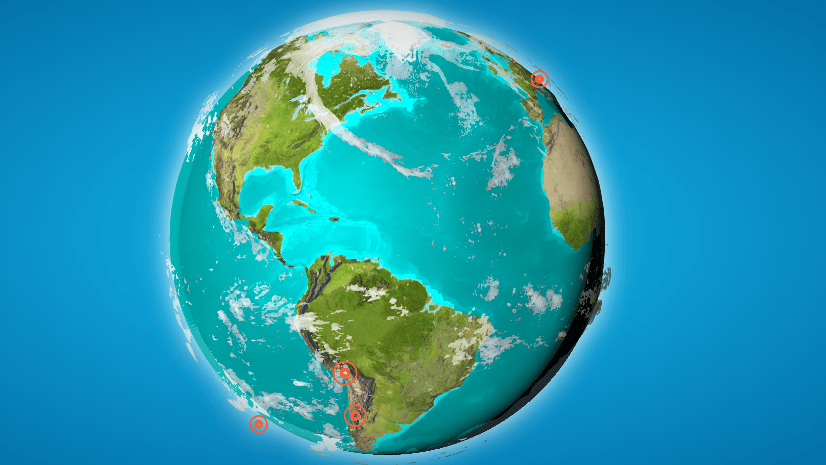 World Map Interactive Globe - Detailed Map World Map Interactive Globe - Detailed Map