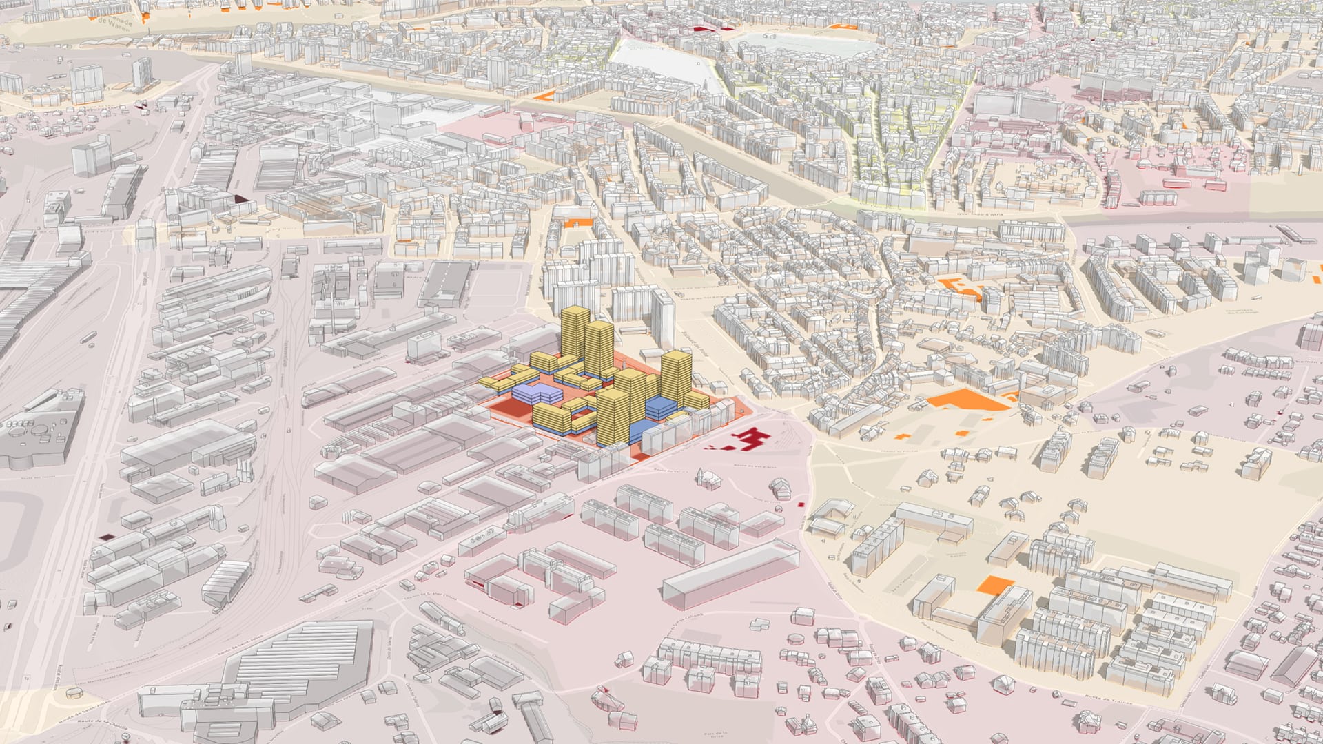 Spatio-temporal Urban Design in Geneva with ArcGIS Urban