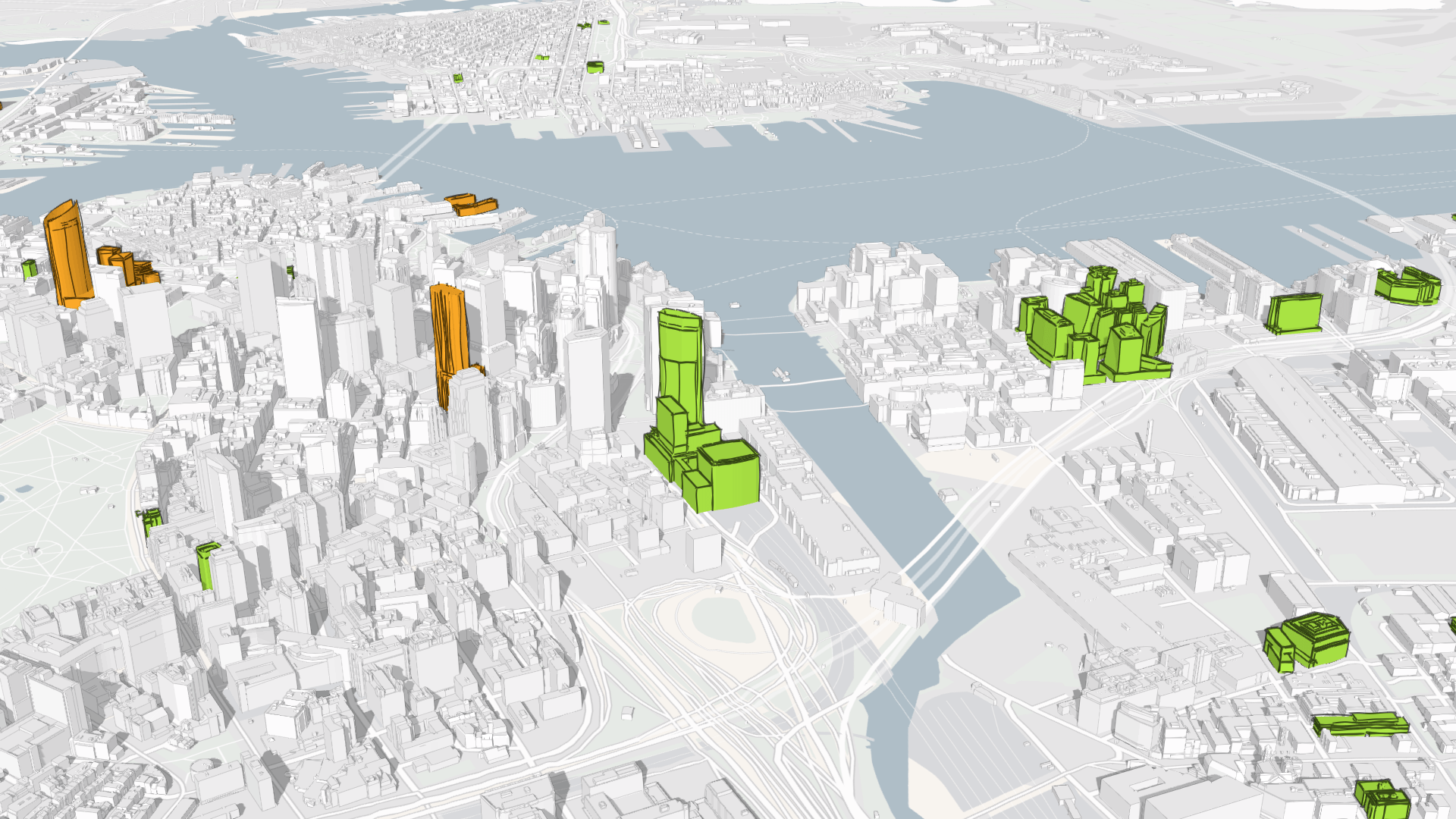 Edge styles in urban environments