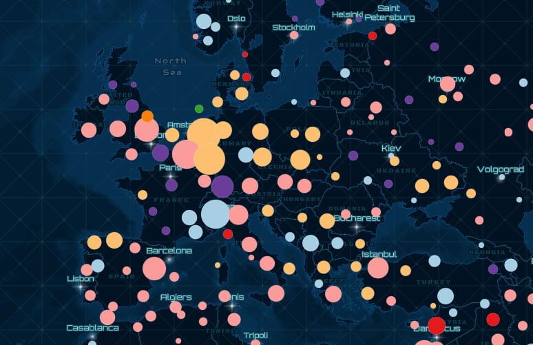 Point clustering now available in ArcGIS JavaScript 4.x API Point clustering now available in ArcGIS JavaScript 4.x API