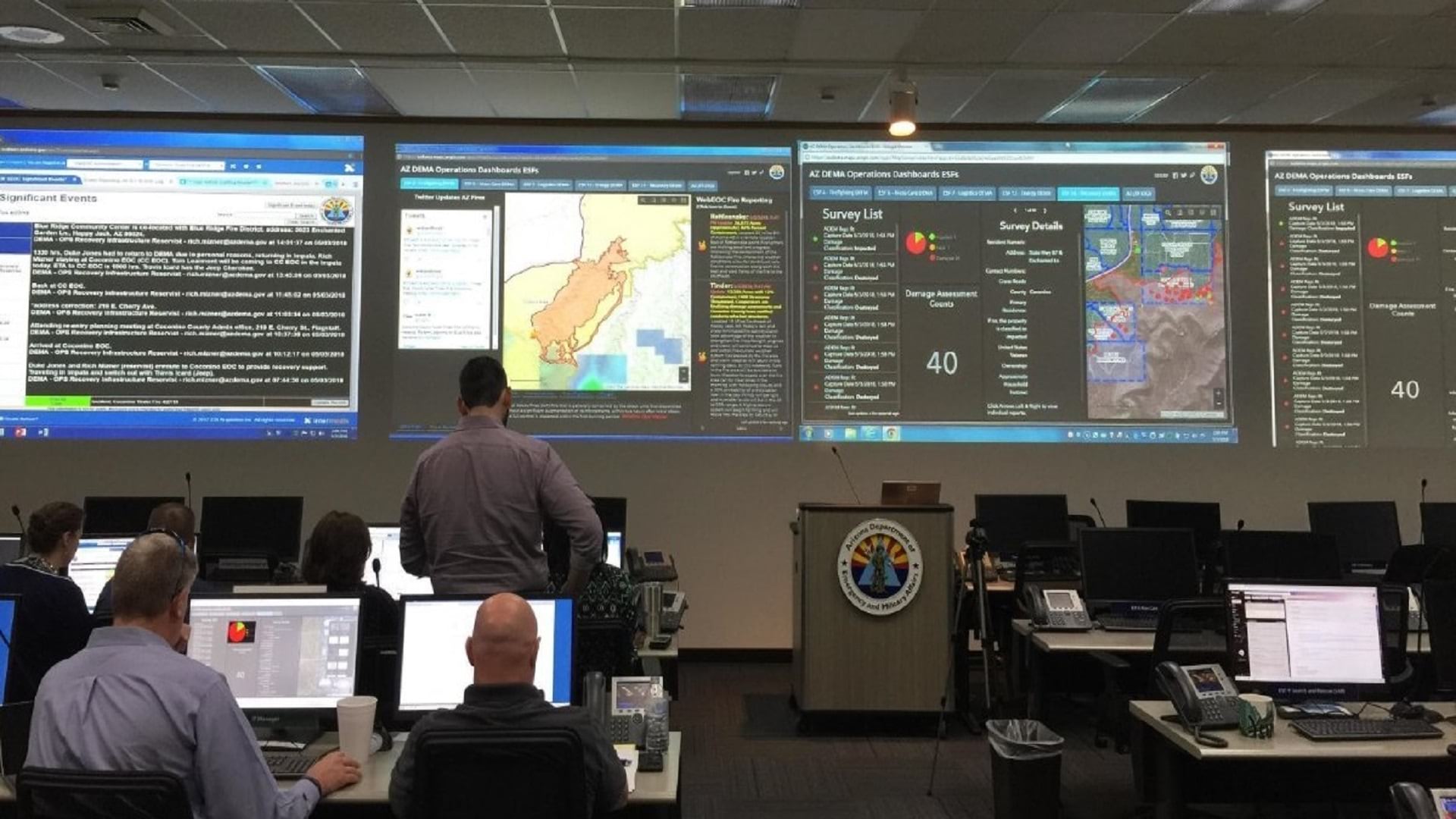 Dashboards for Emergency Response
