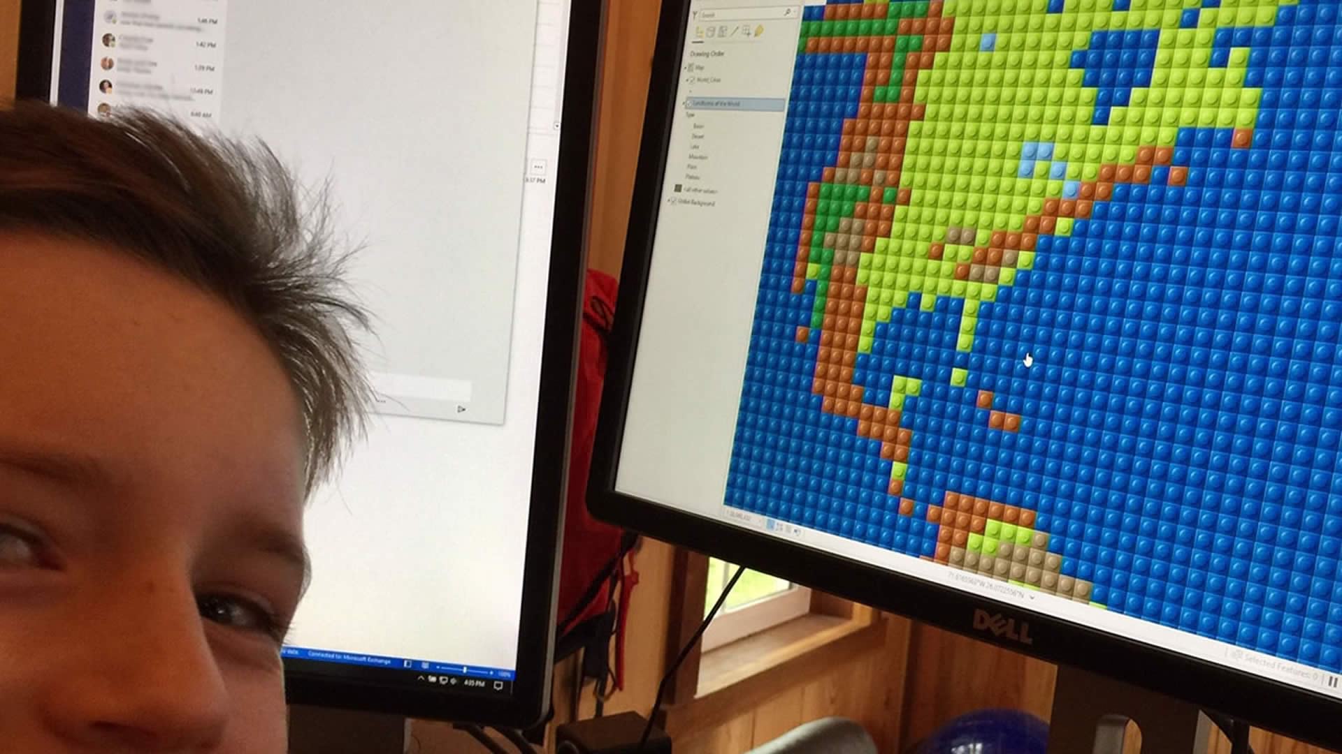 Take Your Work To Kids Day, Challenge 1: Coloring In