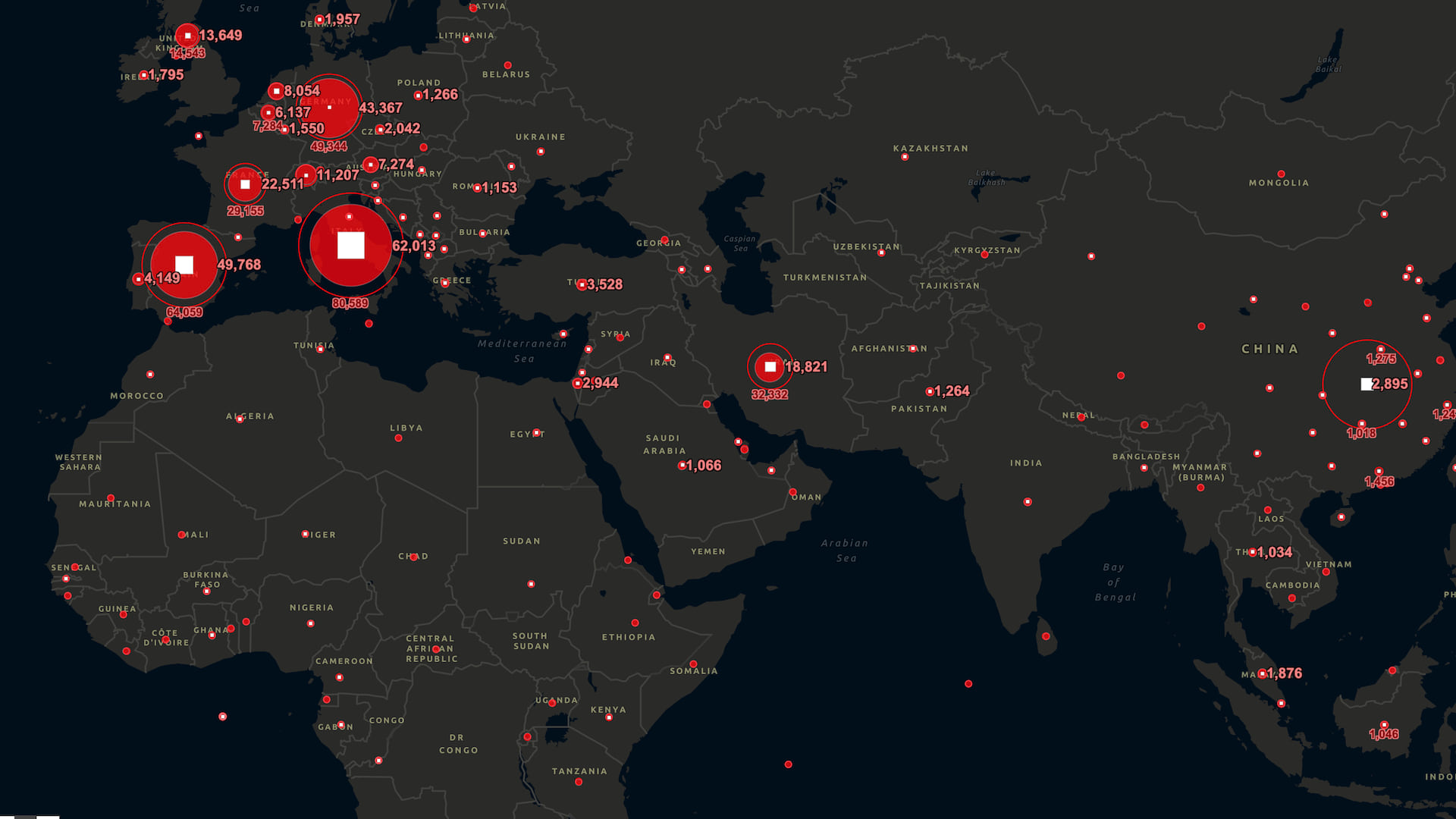 Improve Your COVID-19 Cases Map