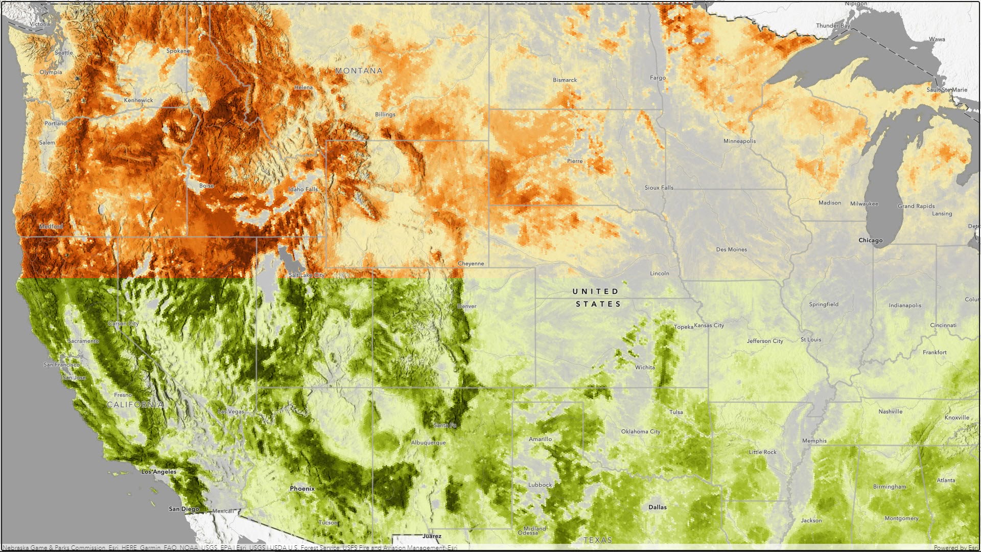 Wildfire Hazard Potential Enriched with Demographics now in ArcGIS ...