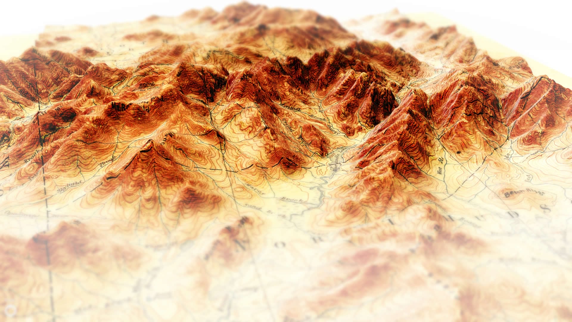 How to make those cool 3D vintage topo maps in ArcGIS Pro