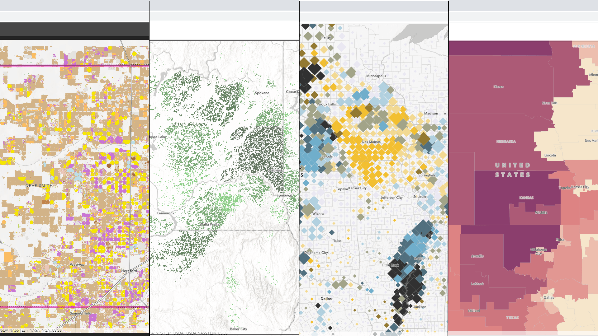 Our Four Favorite Ways to Map American Agriculture