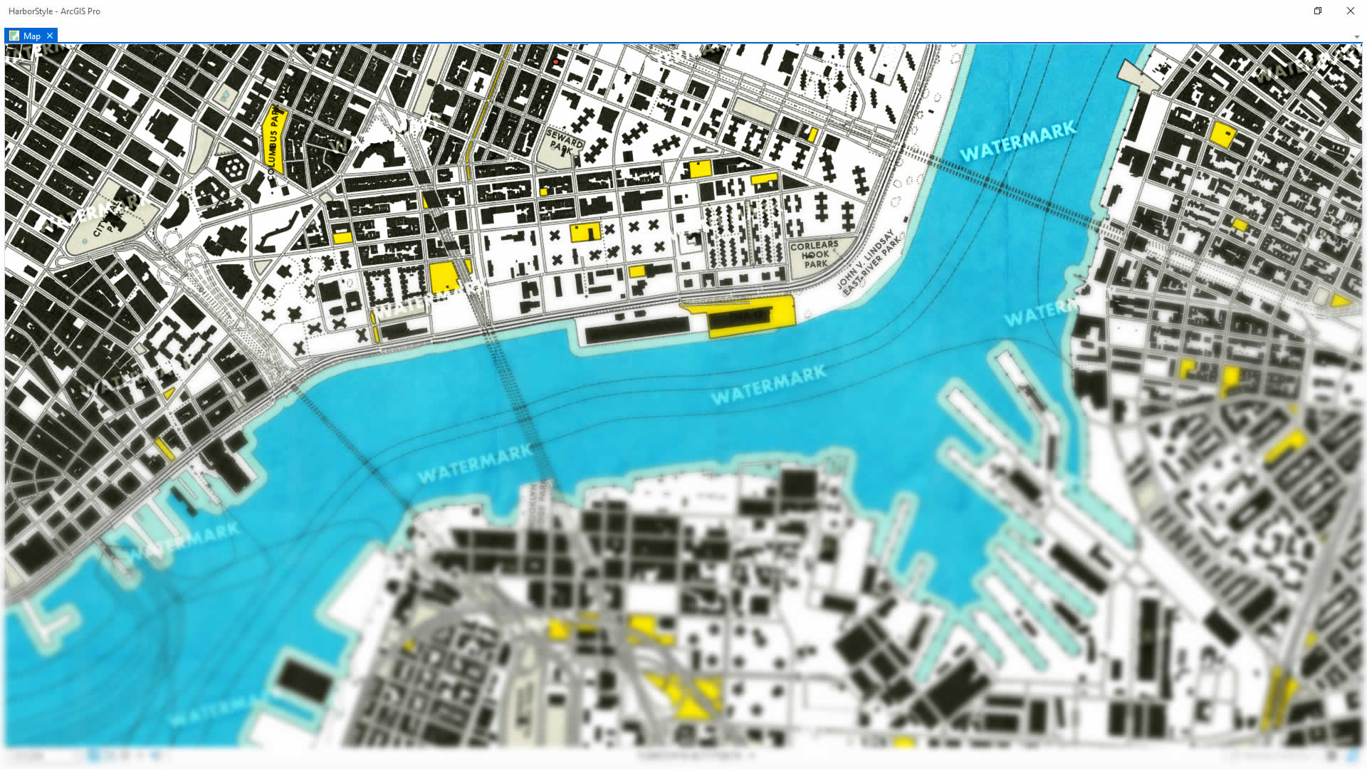 Hack a watermark into your ArcGIS Pro map...with Paint or PowerPoint?