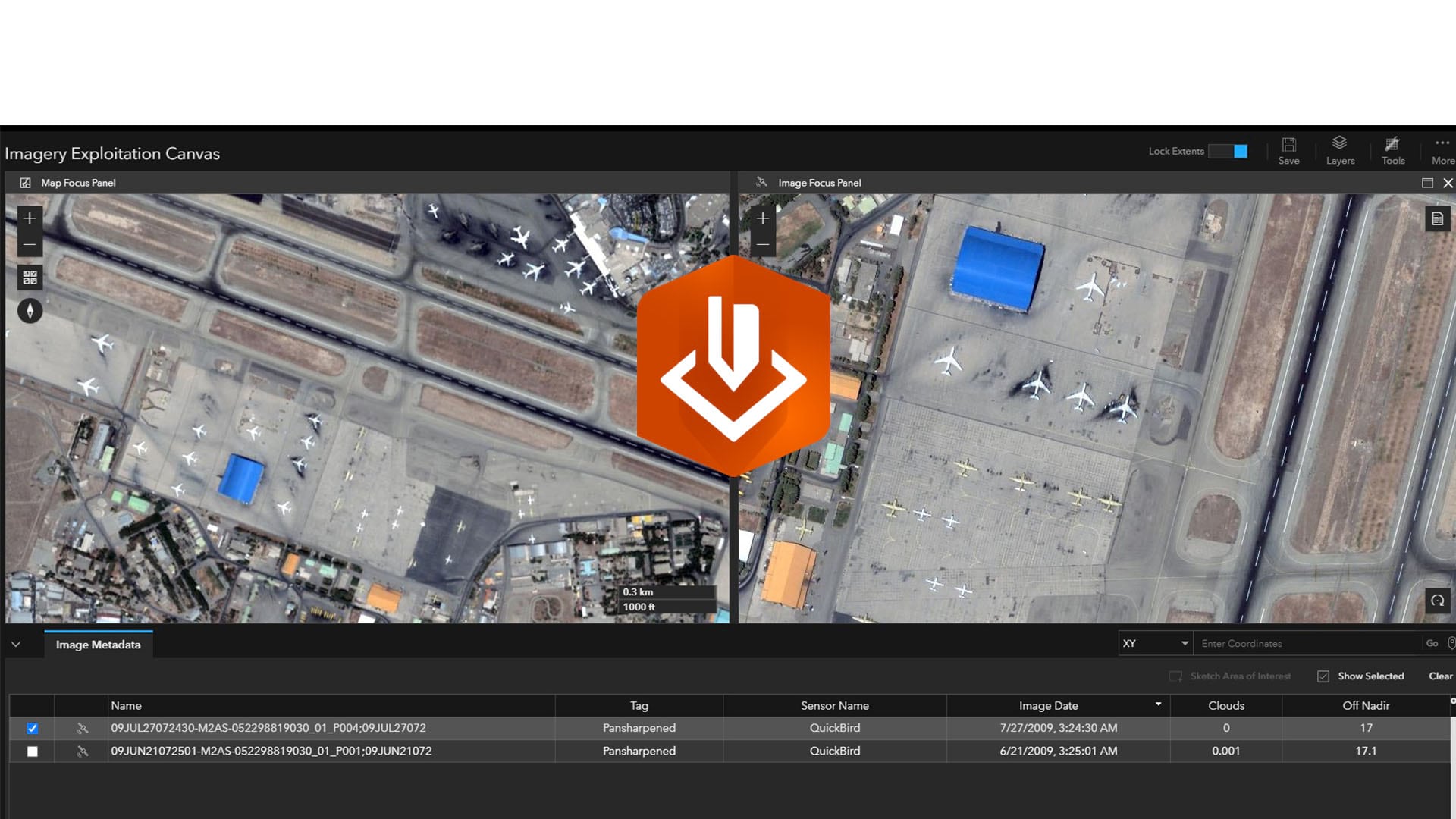 Discovering and Exploiting imagery with ArcGIS Excalibur