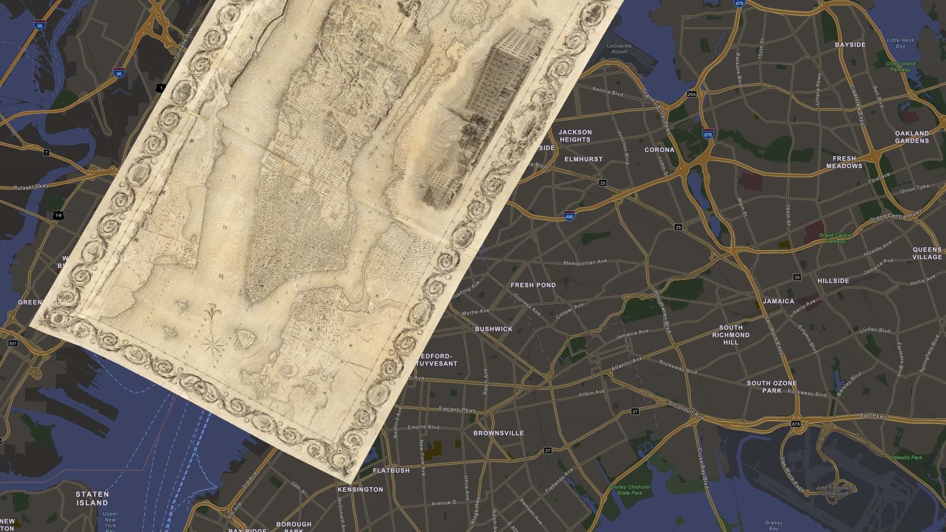 Use swipe in Media Map