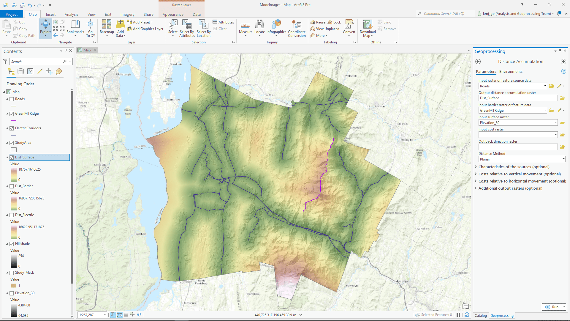 Distance Analysis Simplified