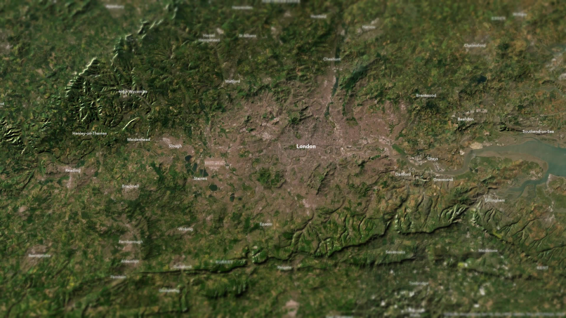 How to show terrain in even the flattest areas