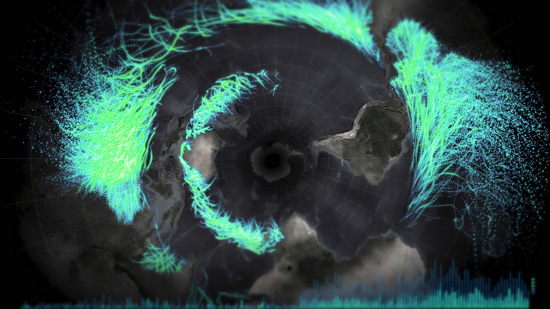How to make this crazy map of hurricanes since 1851