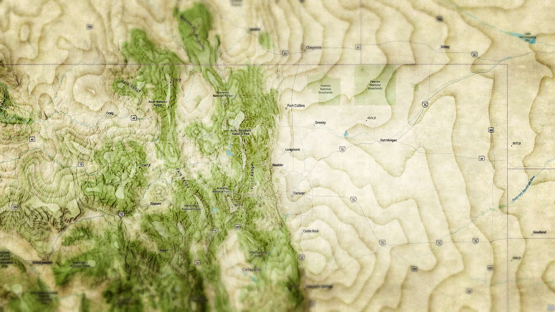 How to make weird trippy terraced contour line things