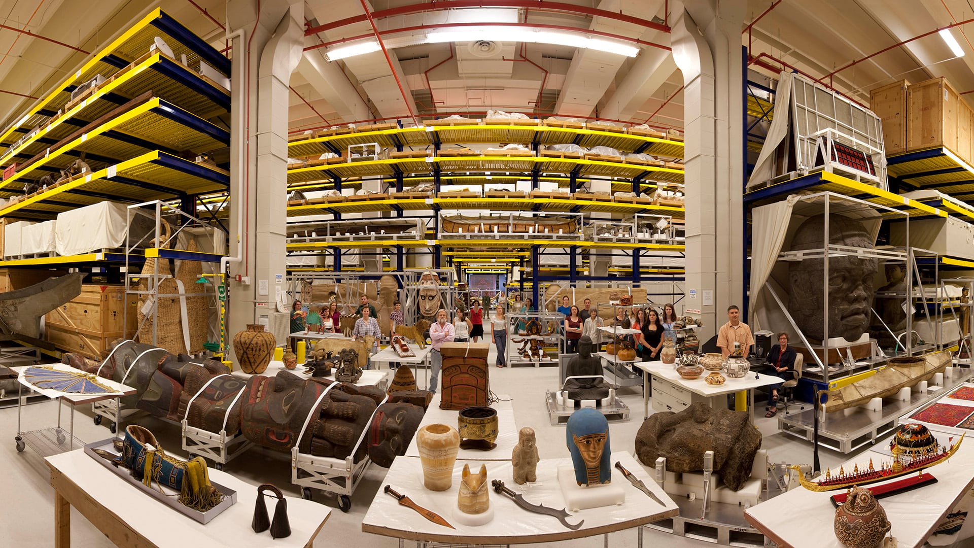Collections define a museum