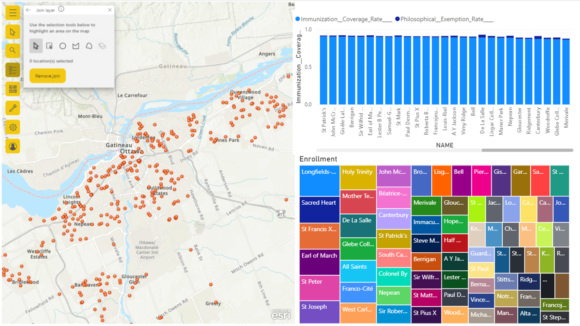 No location? No problem! Join layers in ArcGIS for Power BI | ArcGIS Blog