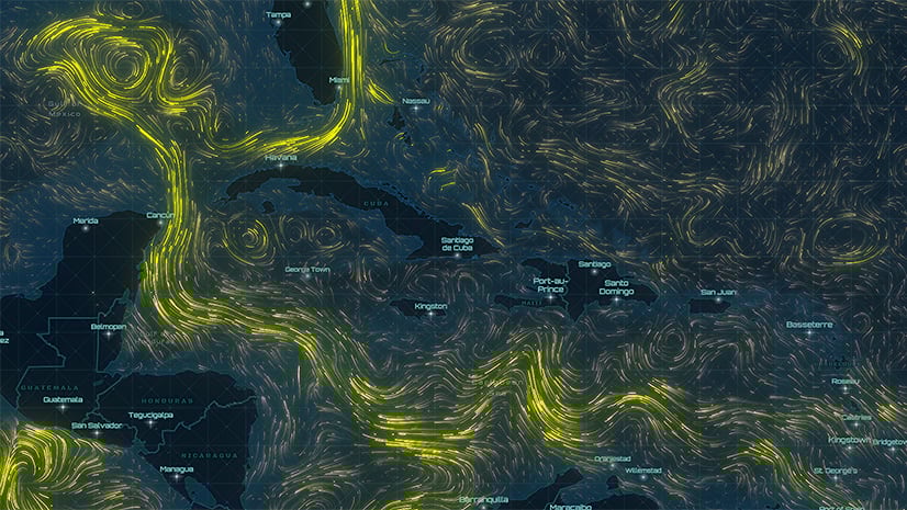 Create an animated flow visualization with the ArcGIS API for JavaScript Create an animated flow visualization with the ArcGIS API for JavaScript