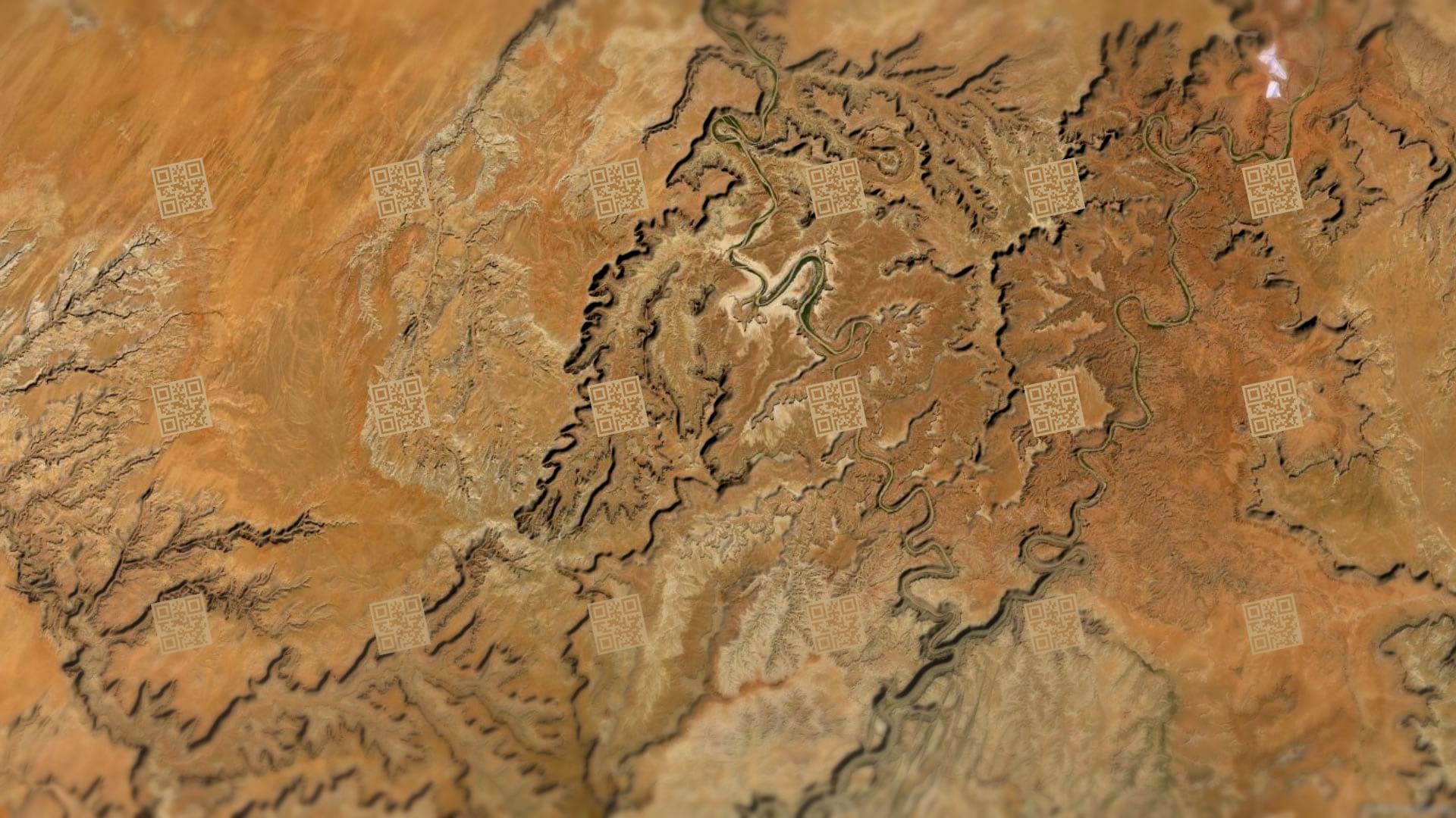 How to make a QR code watermark tile layer for ArcGIS