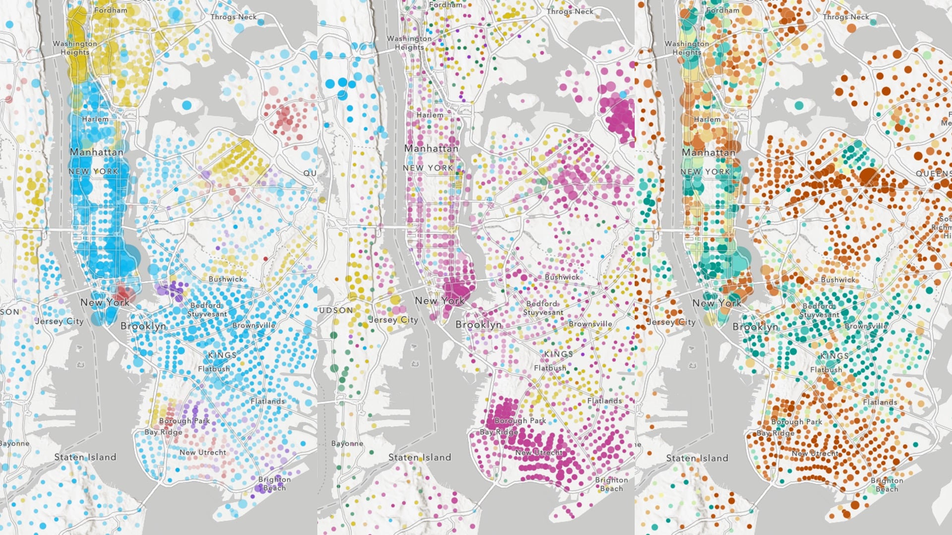 Create a diversity map with Arcade