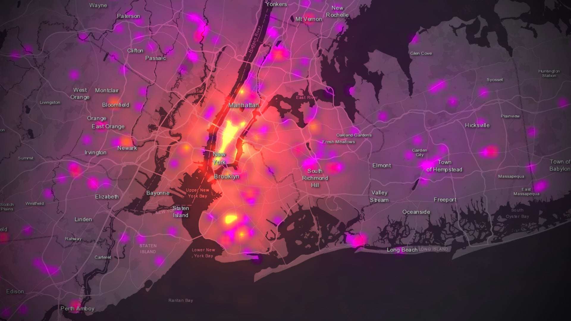 Next-Generation Heat Maps in Map Viewer: Better, faster, smoother, stronger