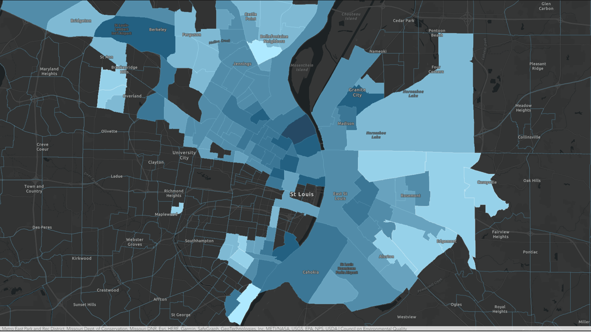 Use Tapestry segments to analyze American disadvantage