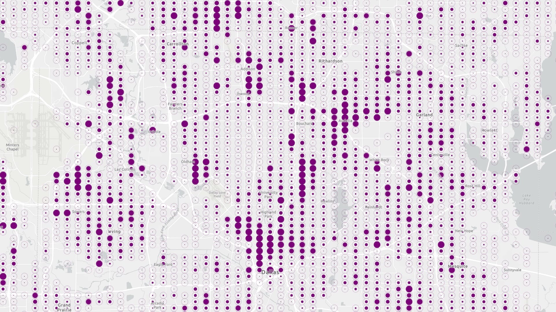 Map density using reference size theme for binning