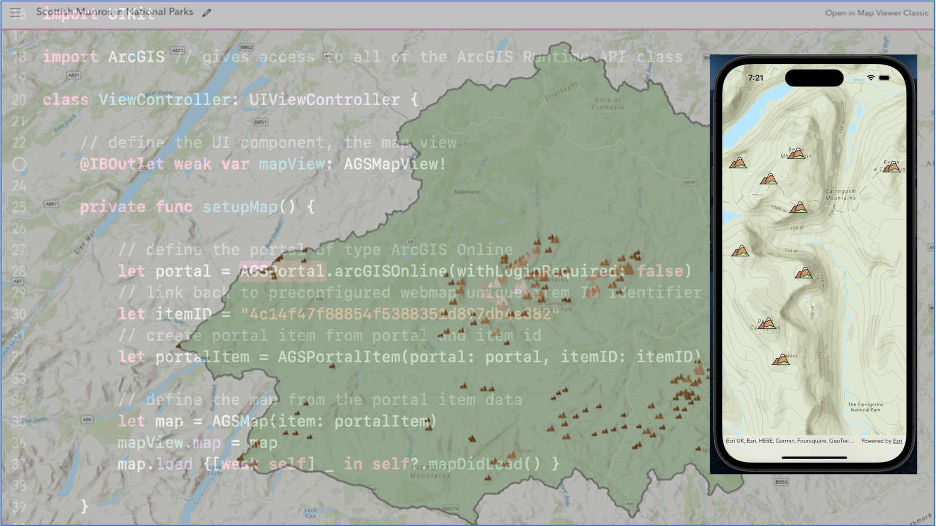 Five tips for developing native applications using web maps