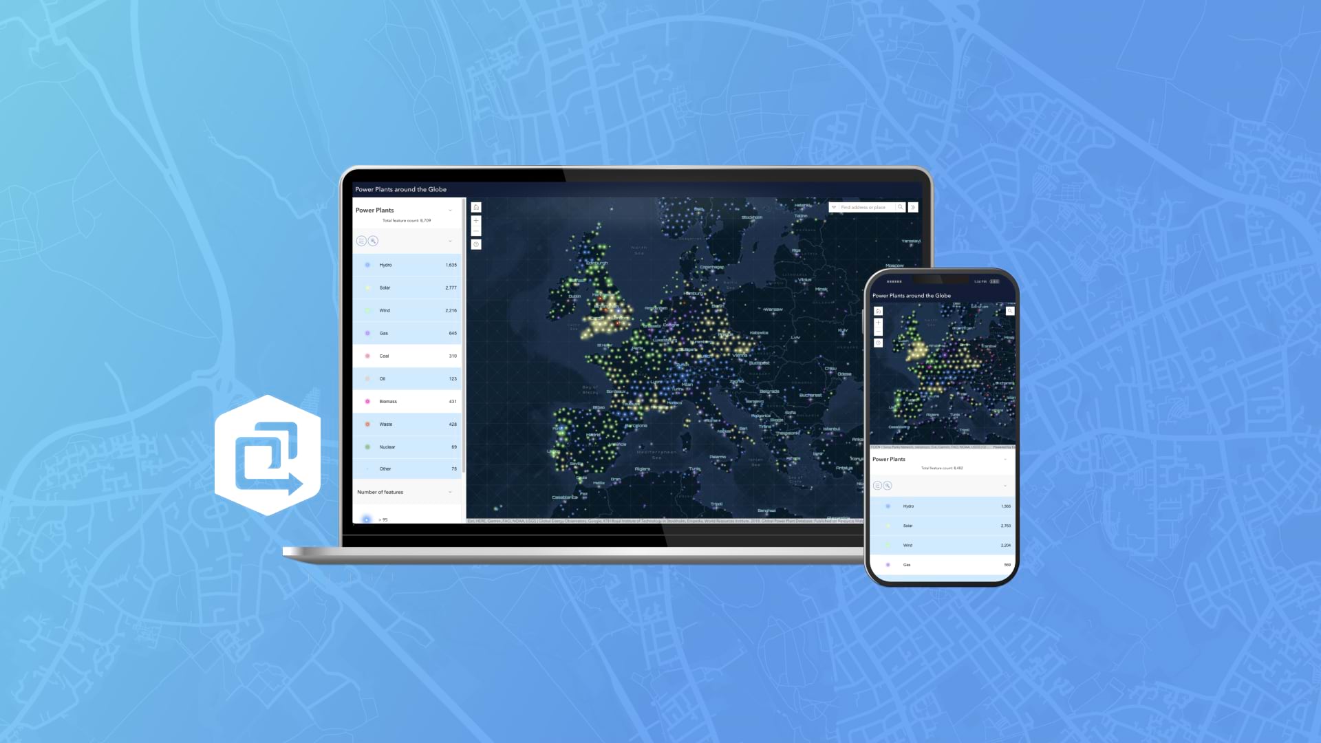 Create simple filter apps with Interactive Legend