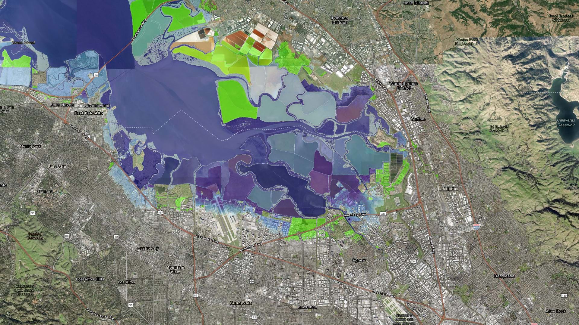 Map in a minute: Map sea level rise using ArcGIS Online and ArcGIS Living Atlas