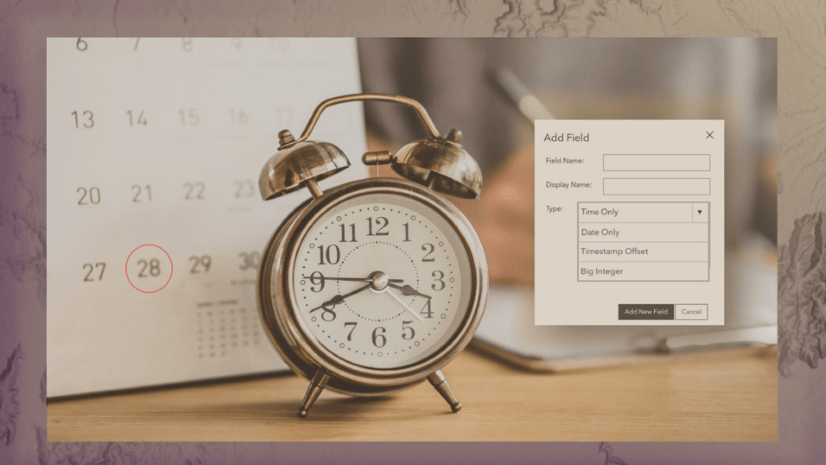 Time is on Your Side with New Field Types in ArcGIS Online