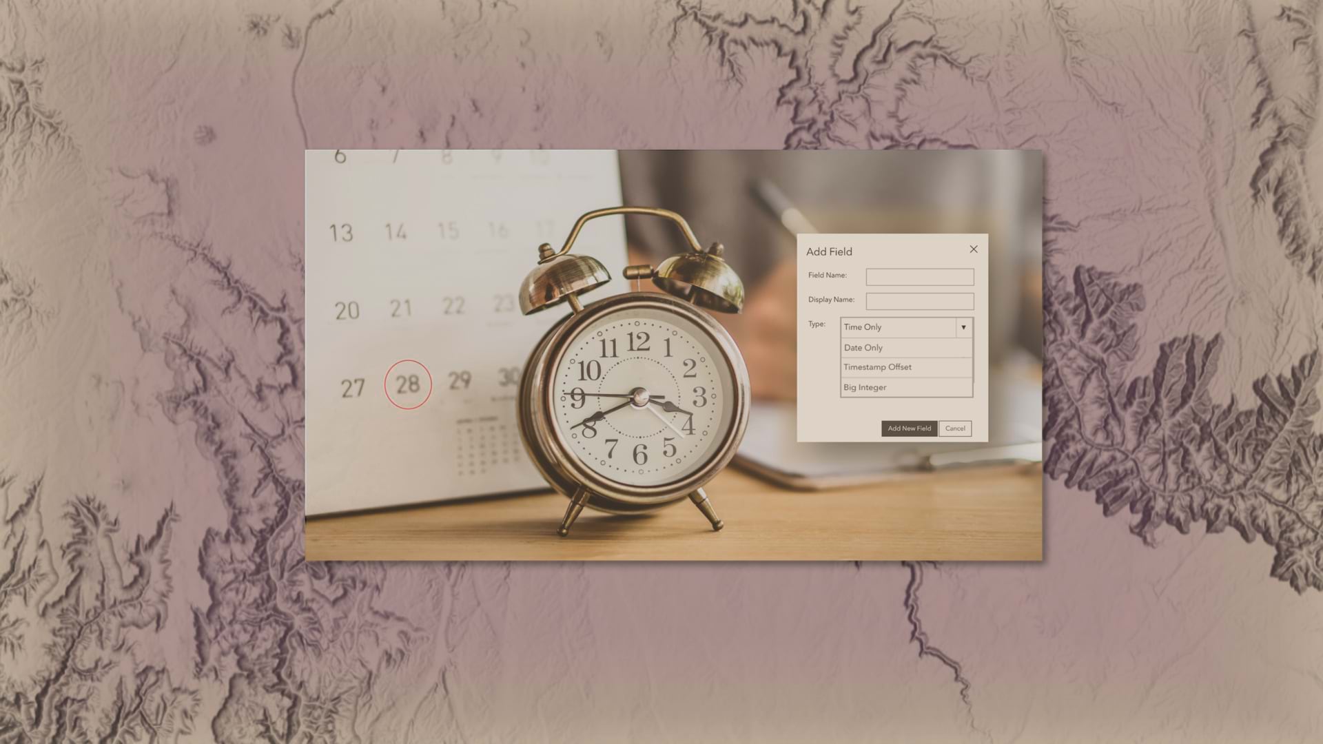 Time is on Your Side with New Field Types in ArcGIS Online