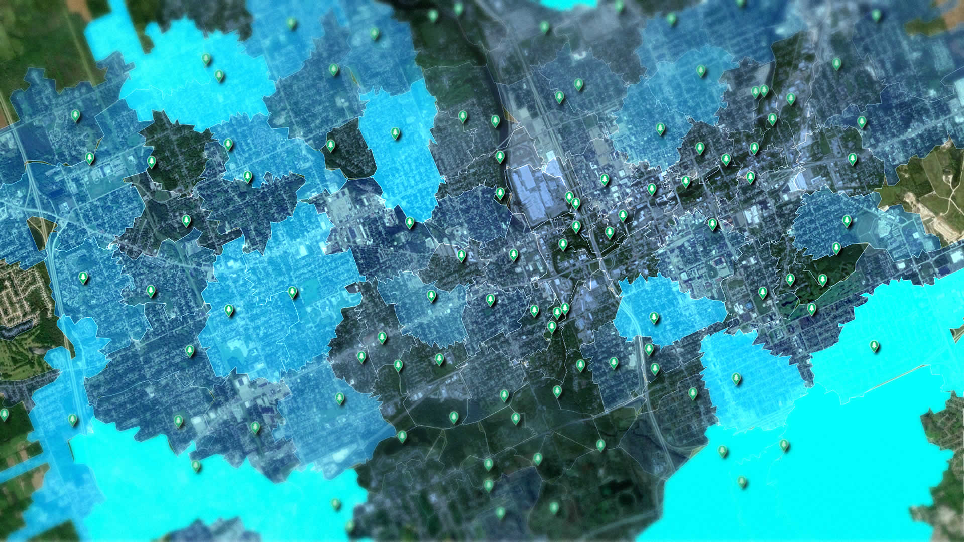Analysis in the browser: How to draw walkable territories around city ...