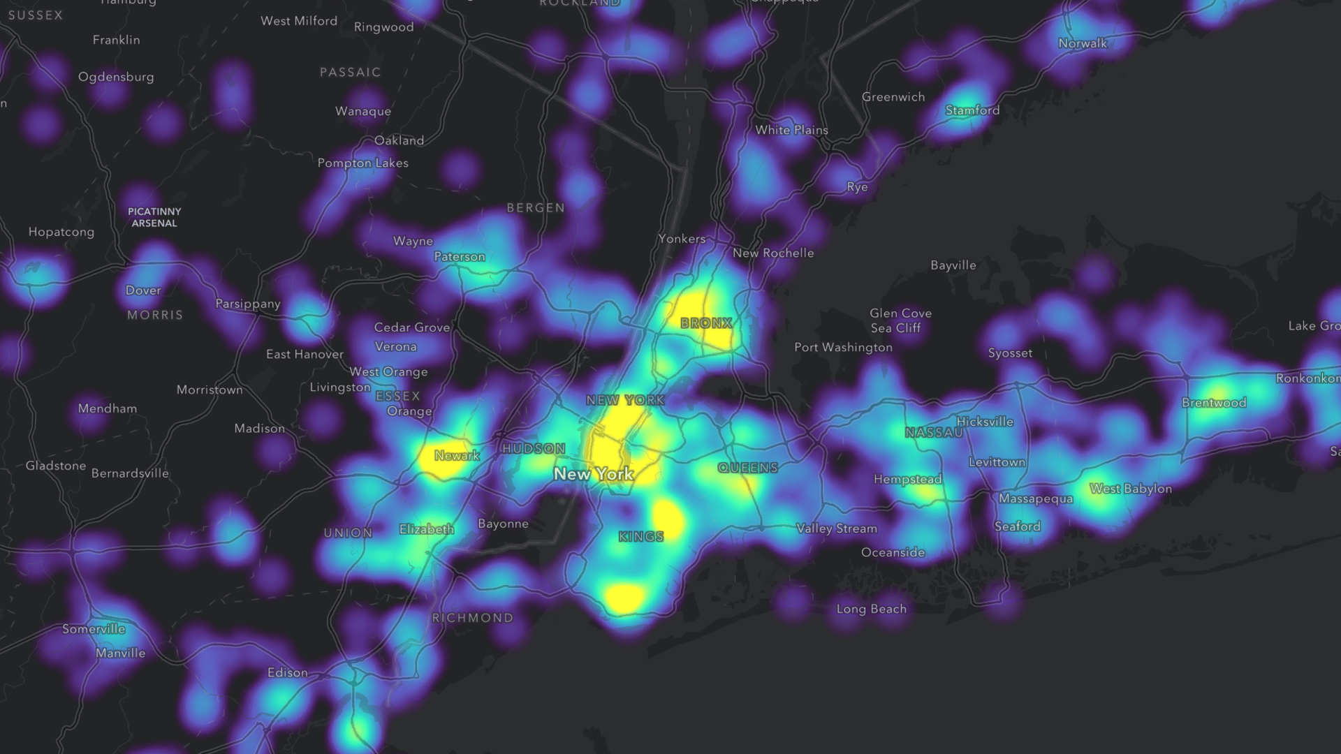 Elevate your map game: Get creative with new color ramps in Map viewer