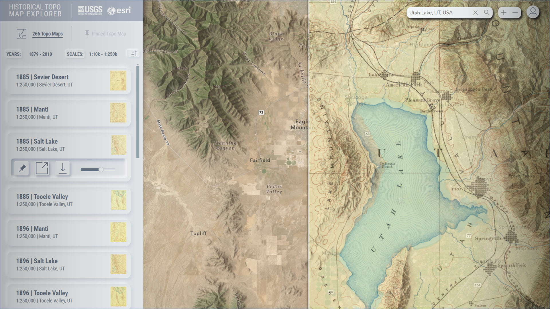 Access Over 181,000 USGS Historical Topographic Maps