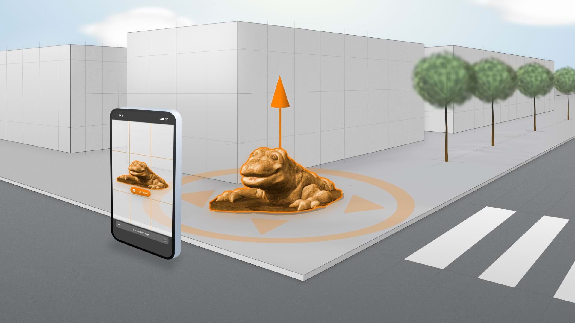 How to combine mobile 3D scans with ArcGIS
