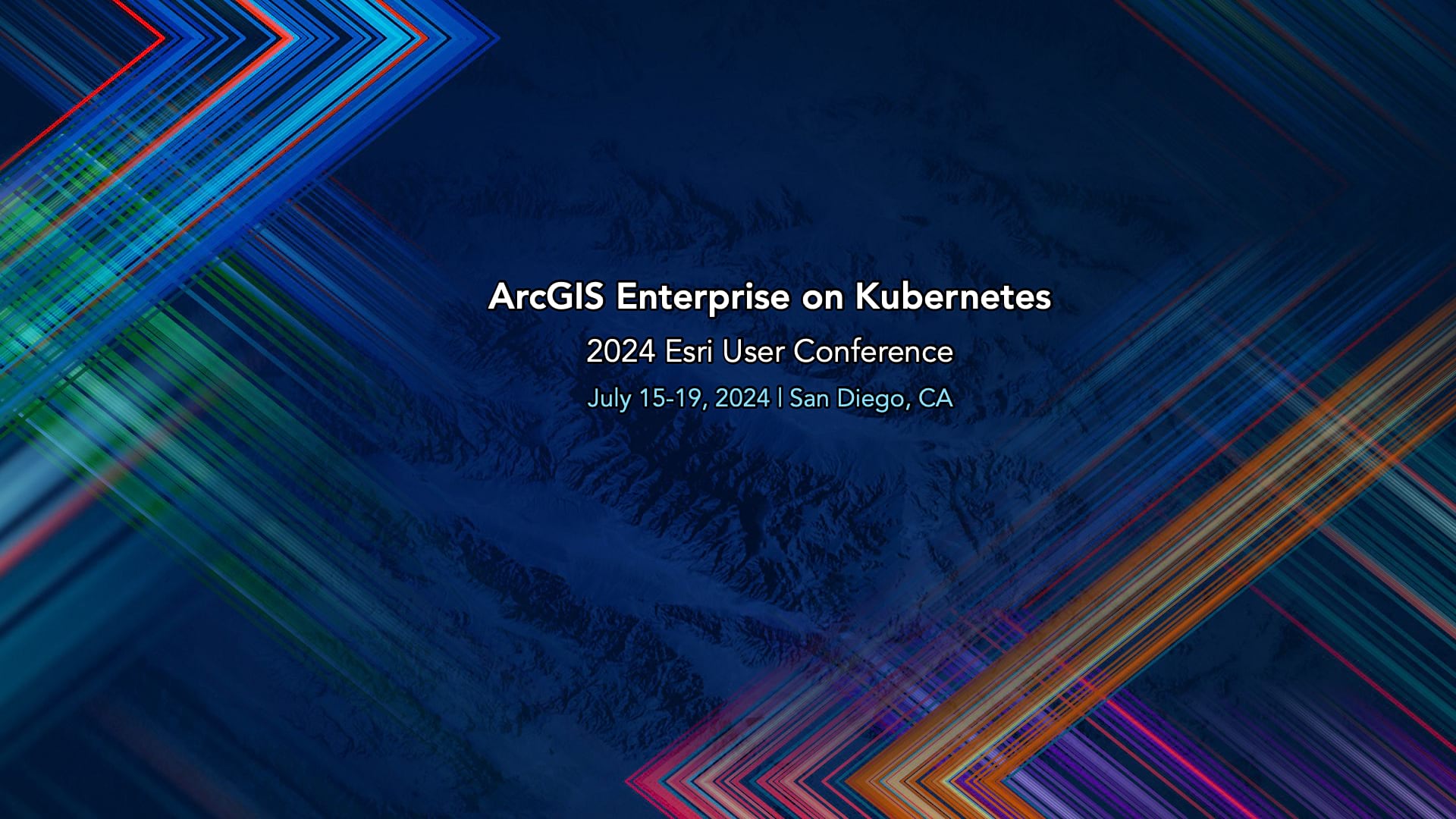 ArcGIS Enterprise on Kubernetes at the 2024 Esri User Conference